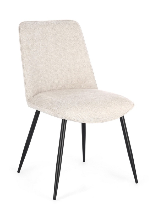 Beige chair black legs store